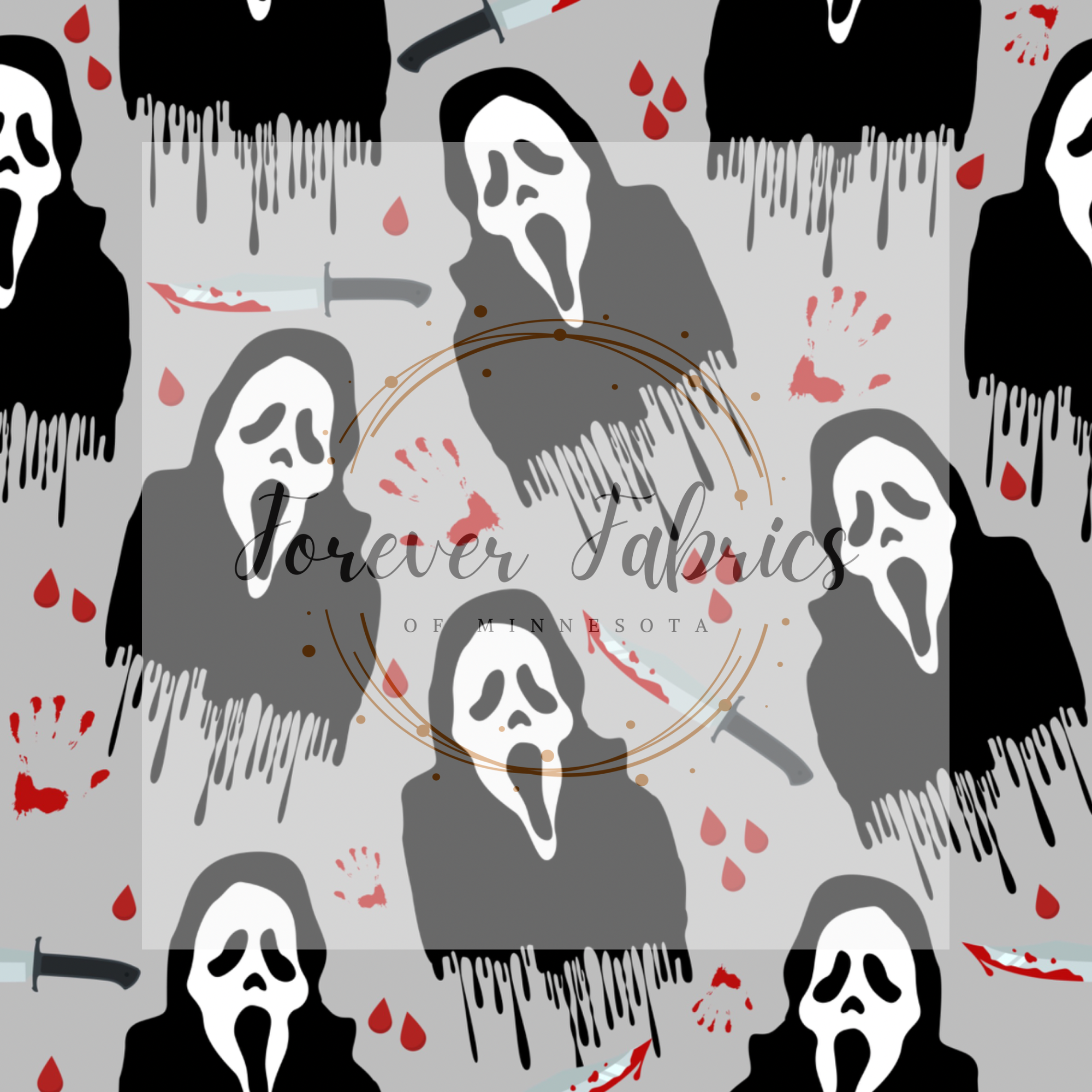 Bloody Scream | Preorder | Fabric By The Yard – Forever Fabrics MN